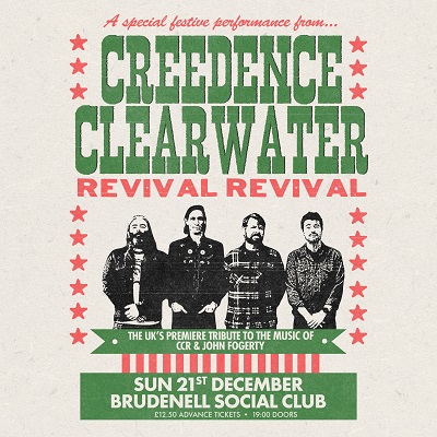 CREEDENCE CLEARWATER REVIVAL REVIVAL: Brudenell Social Club